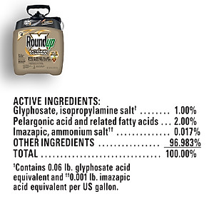Roundup Ready-To-Use Extended Control Weed & Grass Killer Plus Weed Preventer II with Pump 'N Go 2, 1.33 gallon