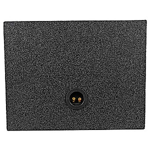 Rockville RDV12 Dual 12" Vented Subwoofer Enclosure Box 1.55 CU FT 3/4" MDF