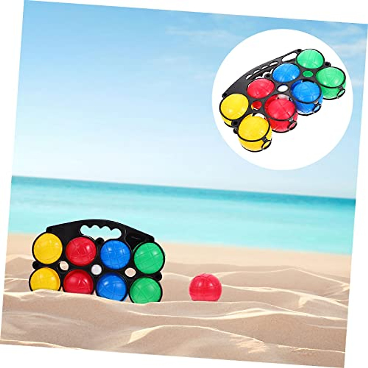 TOYANDONA 8pcs Grass Globe Outdoor Kids Toys Childrens Toys Plastic Playes Colorful Grass Ball Colorful Play Ball Water Play Ball Plastic Ball Mini Kids Sports Toys Garden Ball