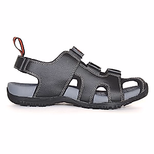 Exustar E-SS503 Bike Sandal, Black, 45/46 Euro or 11-12 US