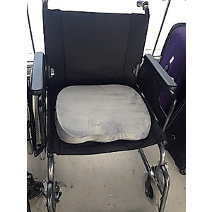 Memory Foam Seat Cushion. Orthopedic Car Seat Cushions to Raise Height - Office Chair Comfort Cushion - Seat Foam Pad for Low Back Pain