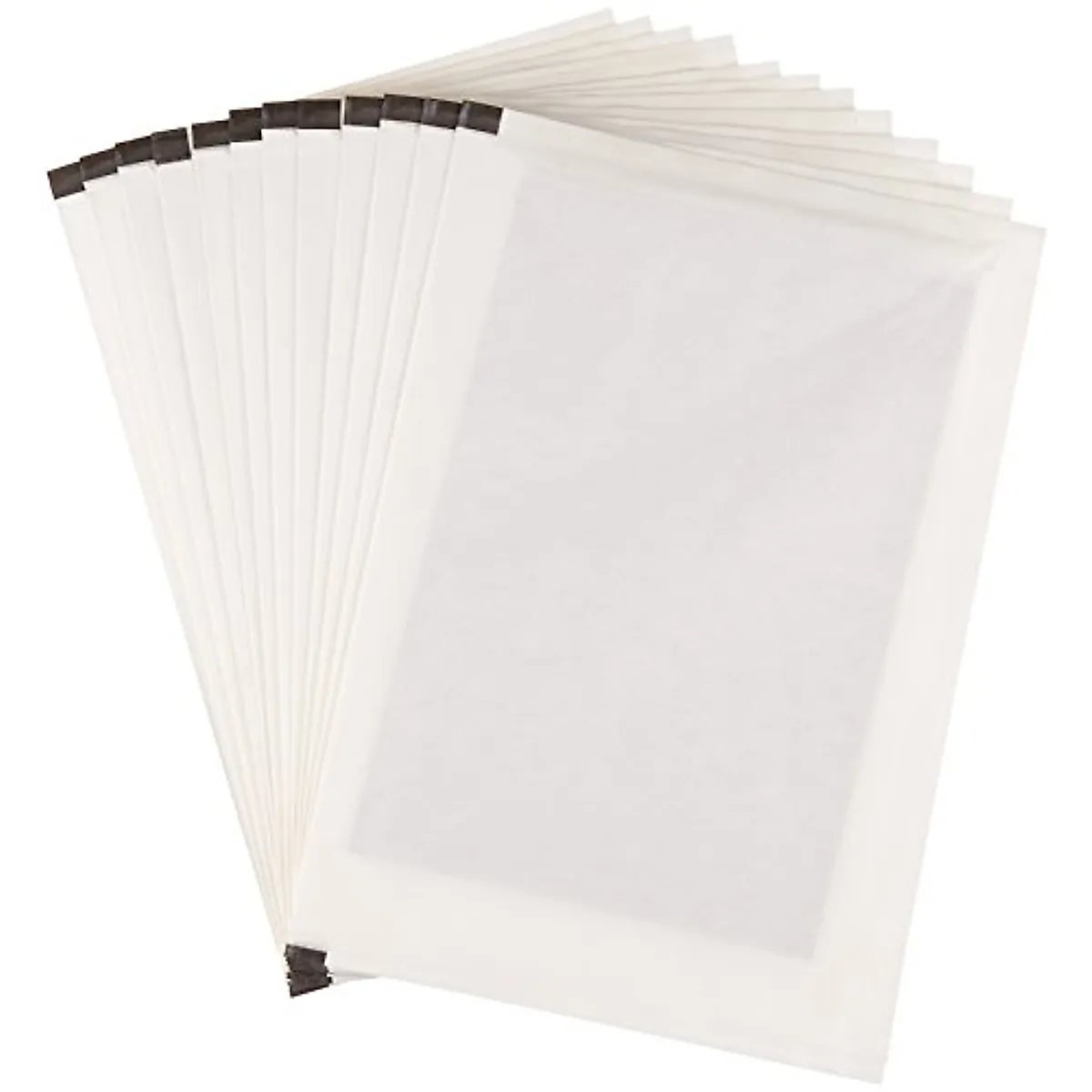 Amazon Basics 8-Sheet Capacity Cross-Cut Paper and Credit Card Shredder, 4.1 Gallon & Sharpening Lubricant Sheets - Pack of 12