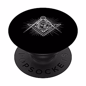Illuminati All Seeing Eye Conspiracy Theory Gift PopSockets PopGrip: Swappable Grip for Phones & Tablets