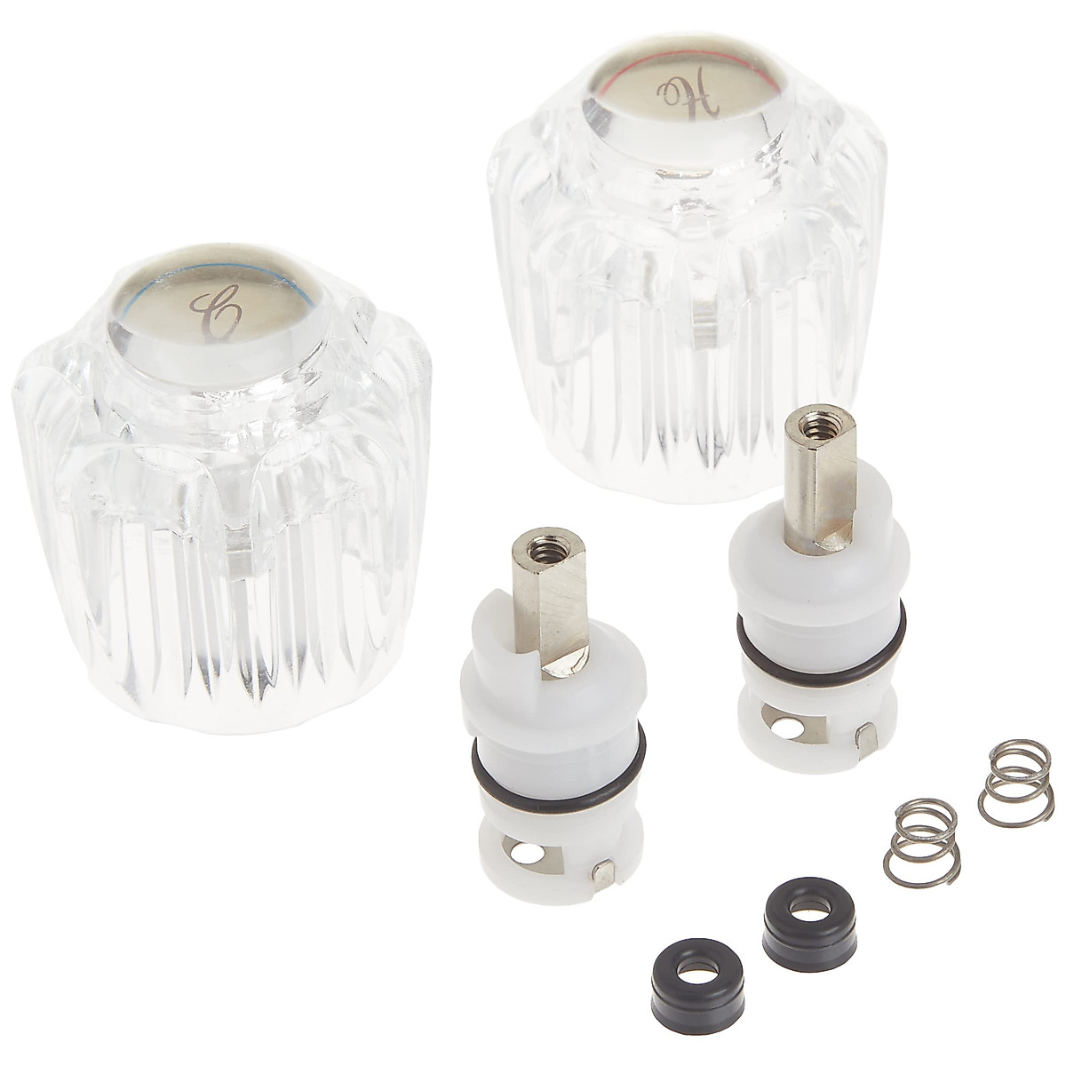 DANCO Complete Faucet Rebuild Trim Kit for Delta Faucets, Acrylic, 1 Kit (39675)