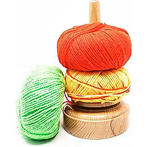 Sharvgun Wood Yarn Holder with Twirling Mechanism Classic