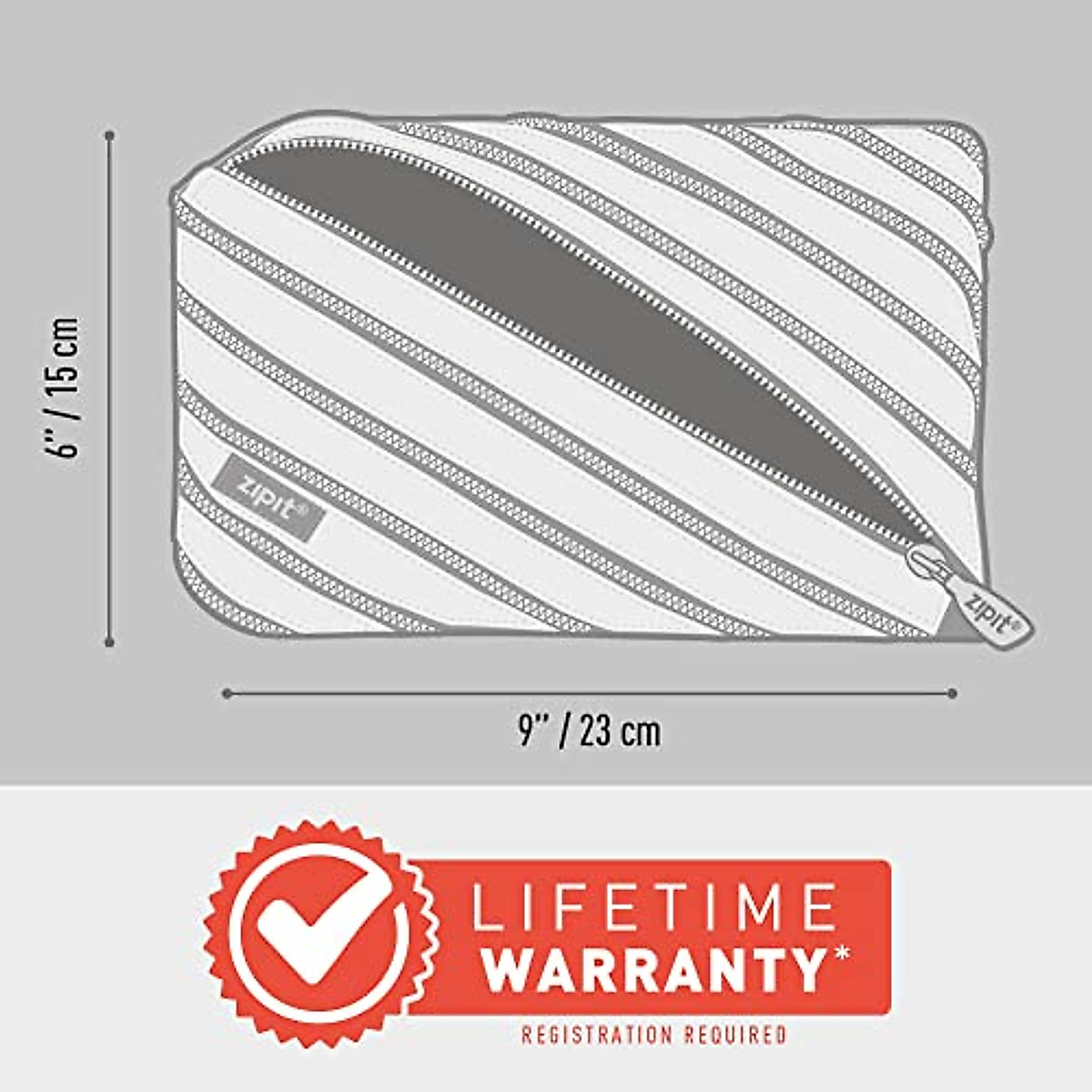 ZIPIT Colorz Gradiant Jumbo Pencil Case