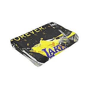 wanjun Blanket Ultra-Soft Flannel Blanket,Lightweight,Bed Throws All Seasons Warm Throw Blanket,Sofa,Room,Basketball Fans Gift. (50 inches x40 inches ), A1