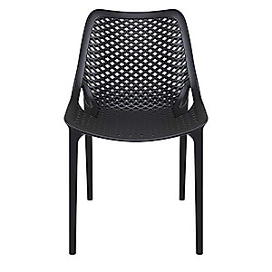 Air Outdoor Dining Chair Black