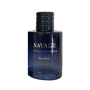 INSPIRE SCENTS Savage for Men - 3.4 Oz Men's Extrait De Parfum Spray + Savage Cologne for Men Warm Masculine Scent for Daily Use Men's Casual Cologne 3.4oz Fluid Ounce/100ml each (Pack of 2)
