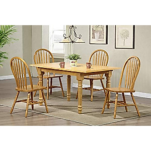 Sunset Trading Oak Selections Dining Chair, Light Finish