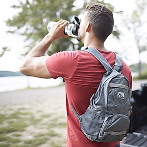 Franklin Sports Arctic Trails Lightweight Packable Durable Travel Hiking Backpack Daypack Outdoor Compact Foldable Design