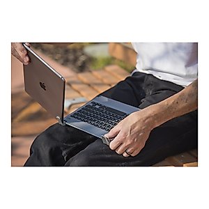 Brydge 10.5 Keyboard for iPad Air (2019) | Aluminum Bluetooth 4.2 Keyboard with Backlit Keys (Space Gray)