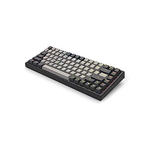 Keycool Hero 84 2021 Edition Mechanical Keyboard RGB Gateron Switches Mini Gaming 84 Keys Keyboard (RGB Gateron Brown)