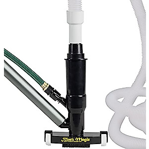 Poolmaster 28009 Magic Jet Spa, Pond and Small Swimming Pool Vacuum, Premier Collection, Medium, Neutral