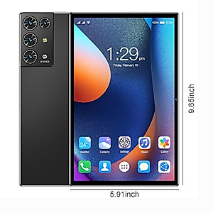 YLOMAY 10.1" Android 12Tablet PC, 4GB+64GB ROM/256G Expandable Computer Tablets, 10 Core IPS HD Ultra-Thin Screen| 2.4G+5G WiFi Bluetooth| Dual SIM Voice Calls GPS 13MP Cameras 