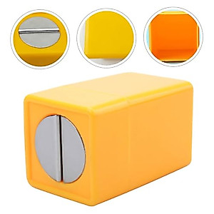 NULYLU 3pcs Boxes Safety Knife Folder Blade Yellow Abs