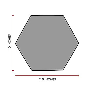 Harry Potter - Charming Vintage Friends Nursery - 11.5” X 10” Hexagon KNEXAGON Wood Print – Tabletop Display, Hang Alone or Connect to Other Pieces – Officially Licensed Collectible