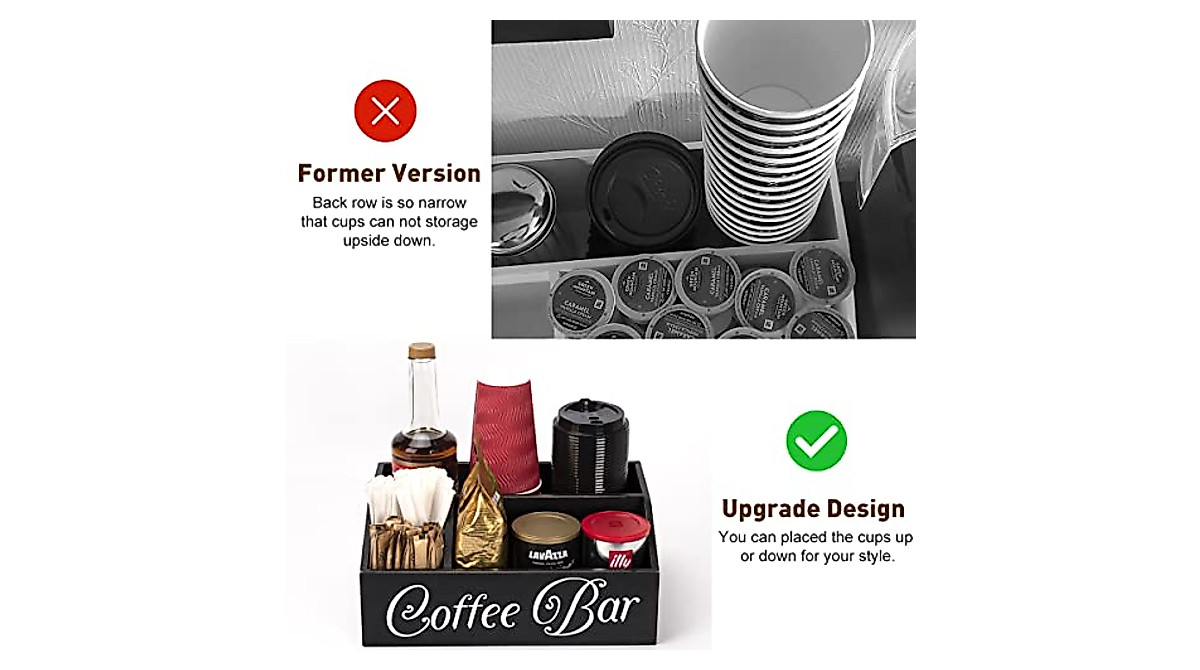 SHINGYU Coffee Bar Organizer - Stylish & Functional Storage