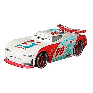 Disney Cars Toys Paul Conrev Die-cast Character Vehicles, Miniature, Collectible Racecar Automobile Toys Based on Cars Movies, for Kids Age 3 and Older