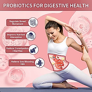 NATURE TARGET Probiotics-for-Women Prebiotics-and-Probiotics-Powder, 100-Billion-CFUs 45-Day-Supply, Women's-Probiotic with D-Mannose and Cranberry for Urinary Tract/Gut/Digestive Health