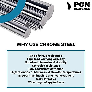 (4 Qty) PGN - 99502HNR Snap Ring & Sealed Ball Bearing - 5/8"x1-3/8"x7/16" - Replacement for Go Kart - Wheel Hub - Mini Bikes and Lawn Mowers