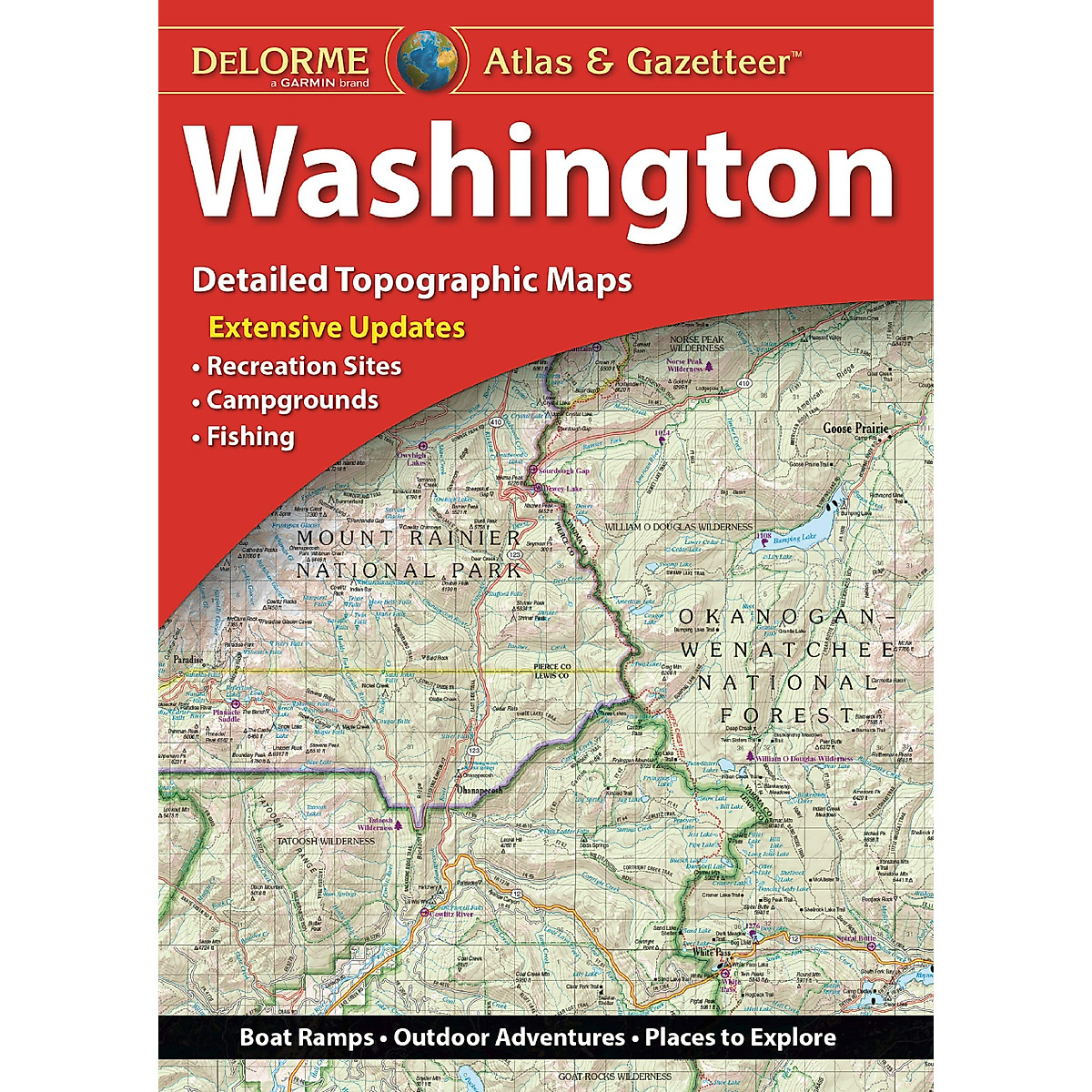 Delorme Washington Atlas & Gazetteer (Delorme Atlas & Gazetteer)
