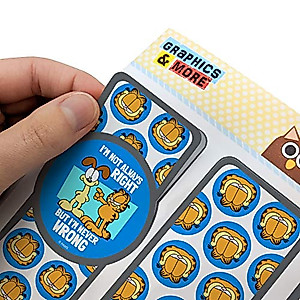 Garfield and Odie I'm Never Wrong Set of 3 Glossy Laminated Bookmarks