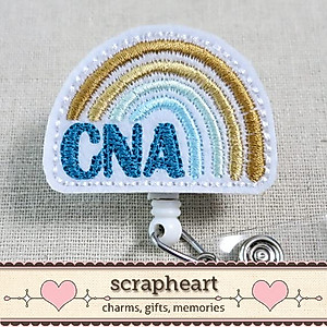 CNA Badge Reel, CNA ID Holder, Nurse Badge Reel, Certified Nursing Assistant Gift, CNA Medical Badge Reel, National Nursing Assistant Week Badge Clip