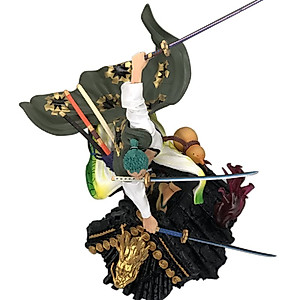 Three Thousand World - Roronoa Zoro PVC Action Figure (8.6inch) Popular Anime Computer Desk Decoration