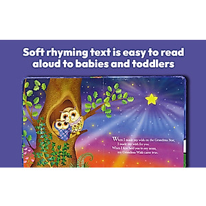 Grandma Wishes Love You Always Padded Board Book, Ages 1-5