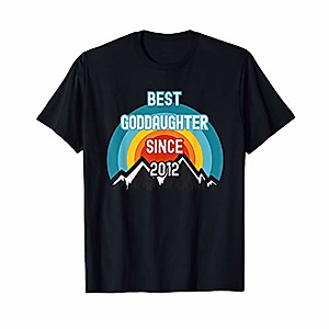 Gift For Goddaughter, Best Goddaughter Since 2012 T-Shirt
