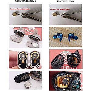 STRENG-CELL 2 Pack CP1254 Replacement Battery for Sony Wf1000X XM3 SP600 700 900 Battery Jabra Rox BandO H5 E6 Galaxy Buds Bluetooth Headset Battery Varta ICR LIR 1254 A2 A3 Made in Germany