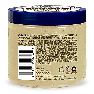 Dr Teal's Shea Sugar Body Scrub, Coconut Oil with Essential Oils, 19 oz (Pack of 3)