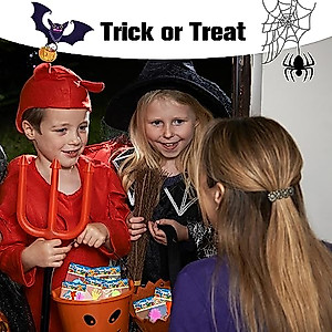 Mchochy 28 pcs Halloween Sticky Hands Toys for Kids, Skull Bat Ghost Pumpkin Styles Sticky Stretchy Toys for Goodie Bags, Pinata Fillers, Classroom Prizes Halloween Trick or Treat Party Favors