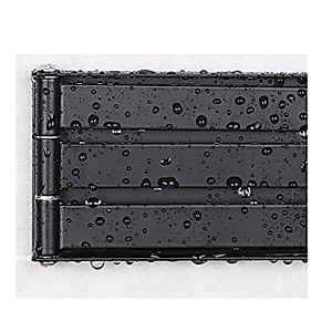 Towel Rack Rotating Towel Bar Folding Iron Towel Rack Bathroom Shelf Punch-Free Towel Holder Storage Rack Home Bathroom Organizer Towel Bar (Color : A-Black)