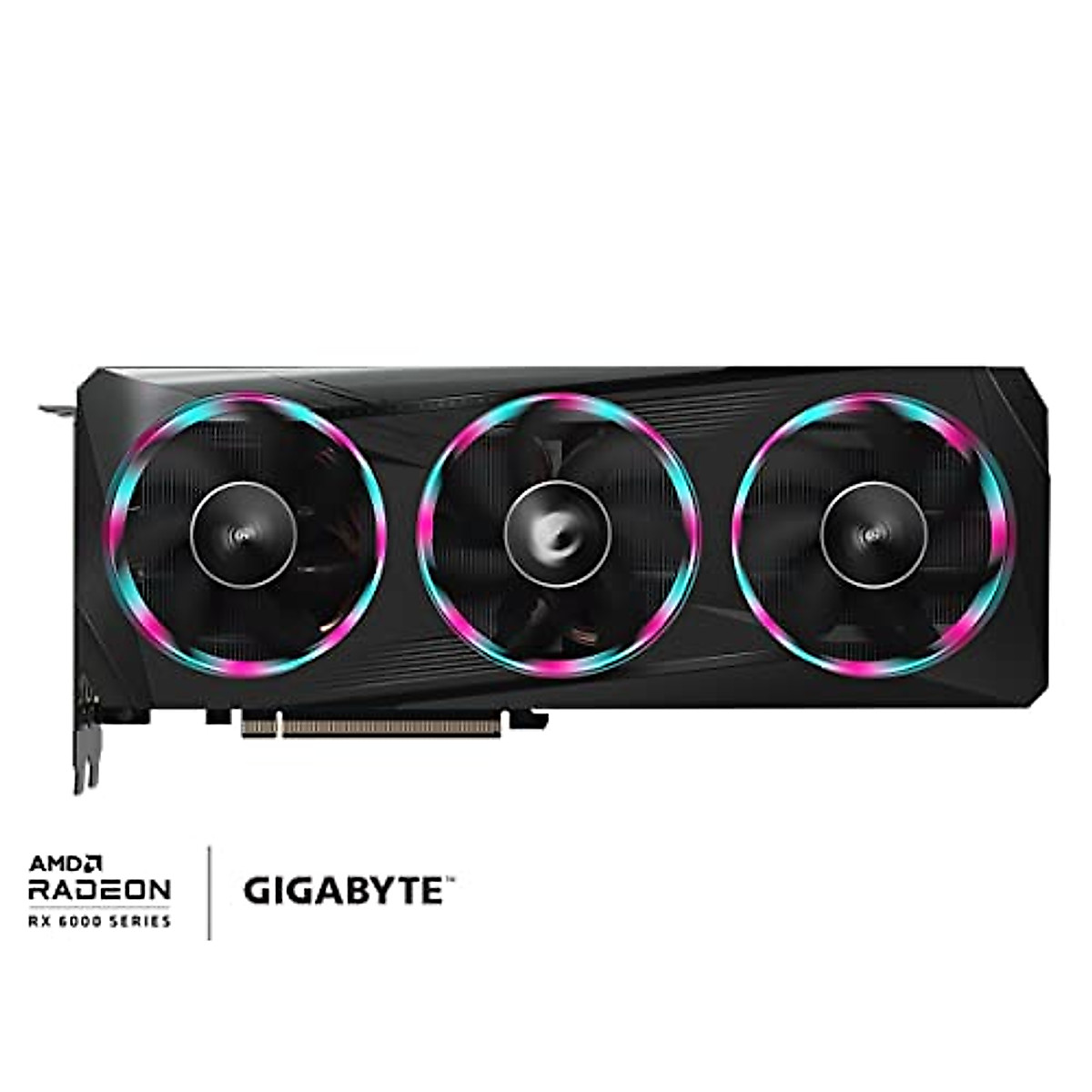 Gigabyte AORUS Radeon RX 6750 XT Elite 12G Graphics Card, WINDFORCE 3X Cooling System, 12GB 192-bit GDDR6, GV-R675XTAORUS E-12GD Video Card