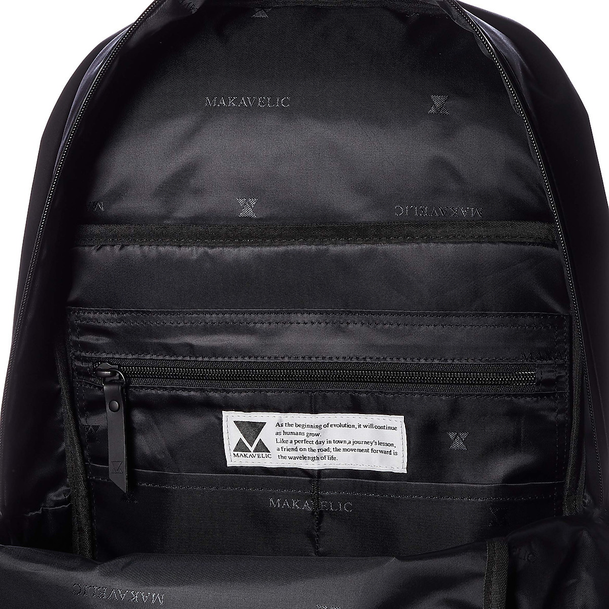 MAKAVELIC(マキャベリック) Backpacks, Black/Brown (049), One Size