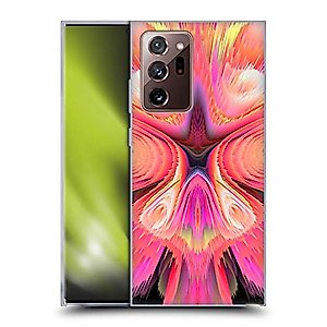 Head Case Designs Officially Licensed Haroulita Pink Glitch Flower Assorted Designs 3 Soft Gel Case Compatible with Galaxy Note20 Ultra / 5G