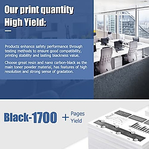 Onward 1-Pack TN730 High Yield Black Toner Cartridge Compatible TN730 TN-730 Black High Yield Toner Cartridge Replacement for Brother TN730 MFC-L2750DW HL-L2390DW DCP-L2550DW Printer, TN730 Black