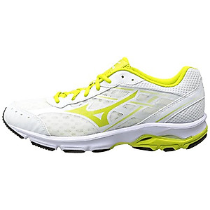 Mizuno Usa Mens Women's Wave Unite 2 woms wh-Opt-w, White Optic/Sulphur, 10 M US