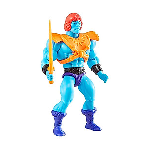 Masters of the Universe Origins Faker 5.5-in Action Figure, Battle Figure for Storytelling Play and Display, Gift for 6 to 10-Year-Olds and Adult Collectors,Multi,GYY28