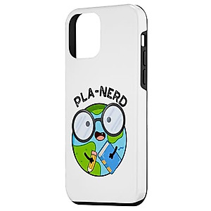 iPhone 12 mini Pla-nerd Funny Planet Pun Case