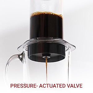 AeroPress Flow Control Filter Cap, No Drip Filter Cap for AeroPress Portable Espresso-Style Coffee Maker, Specialty Method Coffee Maker