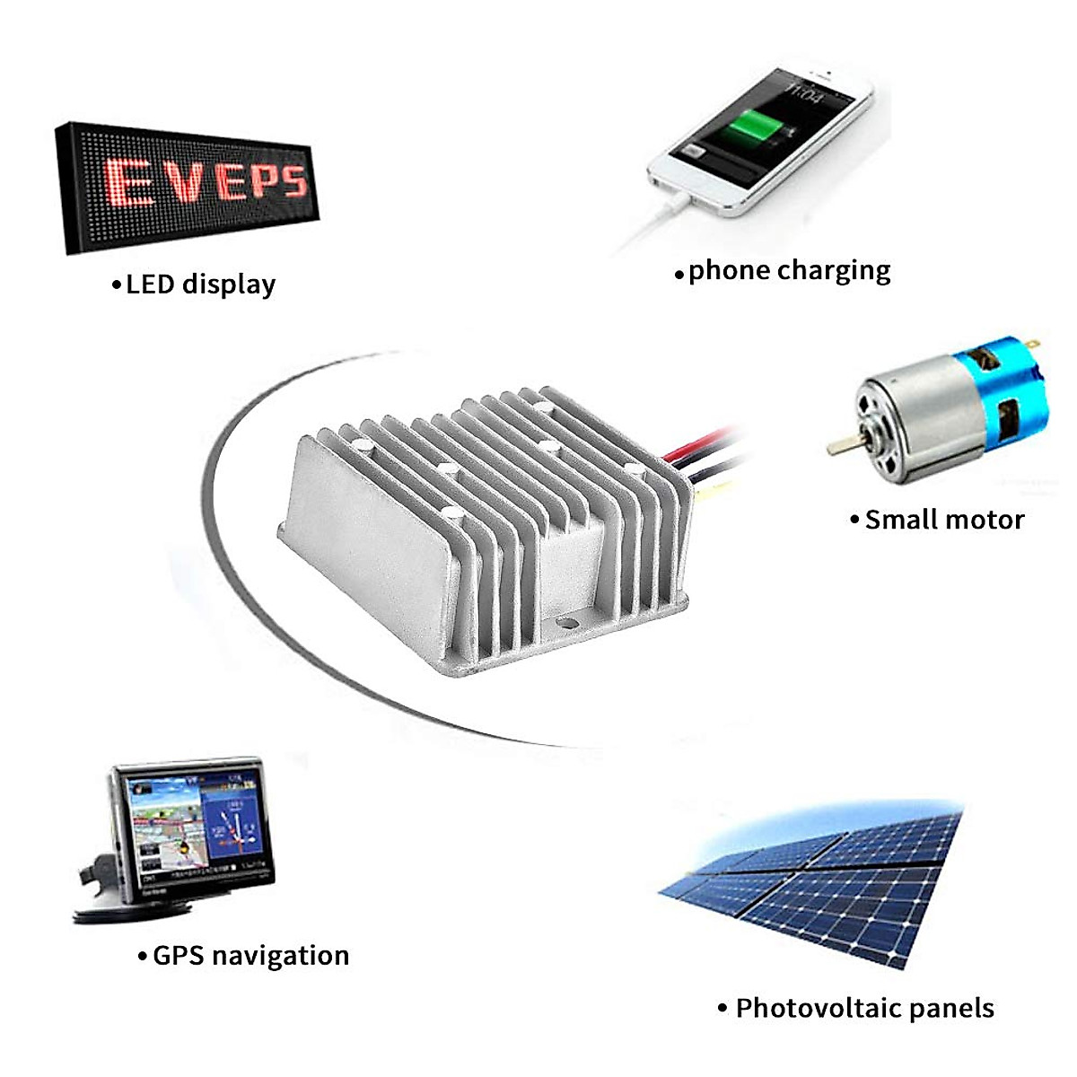 DC 24V Buck Module to 19V 5A Voltage Reducer Converter Waterproof DC/DC Buck Transformer Power Regulator