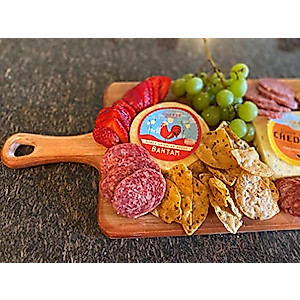 Cheese Bros WI Cheese Sampler | Fresh from Wisconsin | Featuring Dill Havarti, Smoked Gouda, Italian Fratello and Honey Sriracha Gouda | Easy Gift Idea