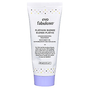 Evo Fabuloso - Platinum Blonde Toning Shampoo - Refreshes and revives colored hair - Purple shampoo to Extended Life of Color - Treated Blonde Hair & Platinum Blonde Color Boosting Treatment - Bundle