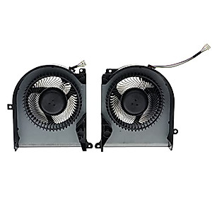 CPU GPU Cooling Fan for Dell Alienware Area-51m R2 RTX 2080 TW5Y8 TPV77 DC28000Q3SL DC28000Q4SL