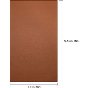 OZXCHIXU 22Pcs Faux Leather Sheets,8"x13.4"(20x34cm) Colored Faux PU Leather Sheets Upholstery Crafts Fabric for Bag Making, Hat Making, Hair Crafts Making, DIY Jewelry Making, Sewing, Shoe Making