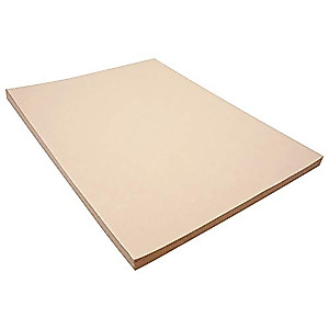 Riverside 3D Construction Paper, Salmon, 9" x 12", 50 Sheets