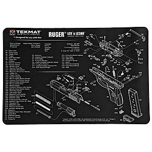 TekMat Ruger LC9 Gun Cleaning Mat